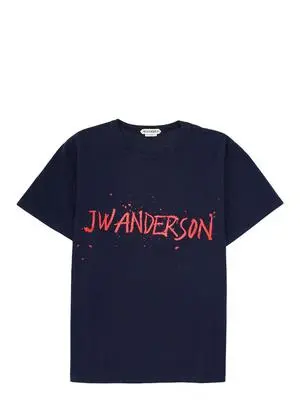 JW Anderson T-shirt With Logo - Blue