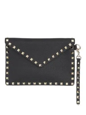 Valentino Garavani Pouch Rockstud Medium - Black