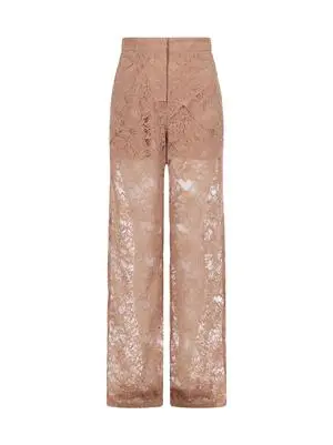 Sportmax Lace Pants - Pink