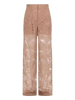 Sportmax Lace Pants - Pink