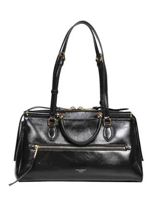 Dolce & Gabbana Vittoria Leather Tote Bag - Black