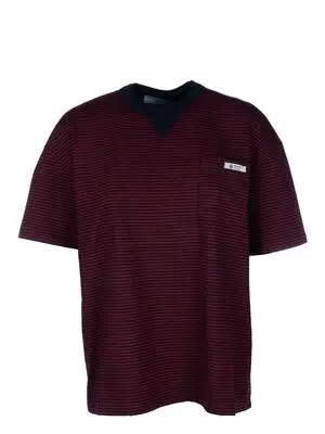 Prada Prada Striped T-shirt Multicolor