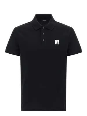 Balmain Embroidery Polo Shirt - Multicolor