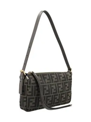 Fendi Ff Jacquard Small Shoulder Bag - Multicolor