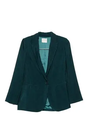 FORTE_FORTE Forte Forte Women Velvet Single-Breasted Jacket Multicolor