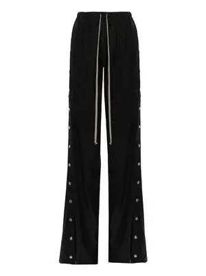 Rick Owens Wide Pusher Pantaloni - Black