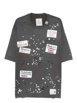 Mihara Yasuhiro Grey T-shirts & Vests T-shirts - Gray