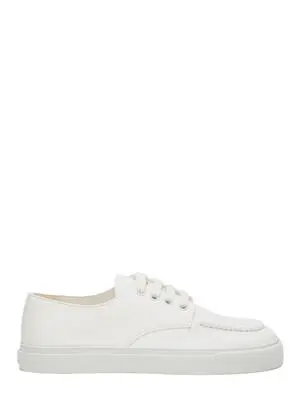 Prada Hammered Leather Sneakers - Multicolor