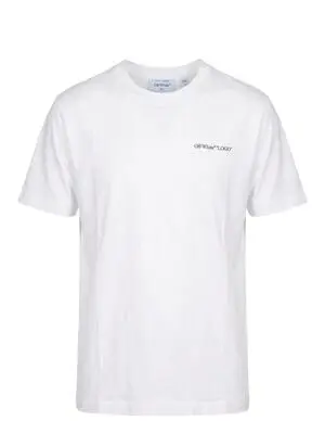 Off-White Logo Quote` Regular T-shirt - Multicolor
