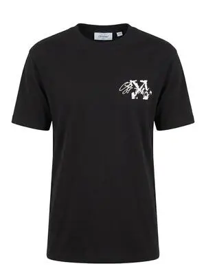 Off-White Stroke 2 Arrow Skate` T-shirt - Multicolor