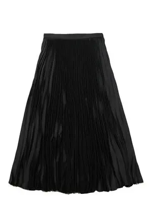 JIL SANDER JIL SANDER Pleated Midi Skirt Multicolor