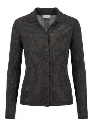 Brunello Cucinelli BRUNELLO CUCINELLI Silk Cardigan Multicolor