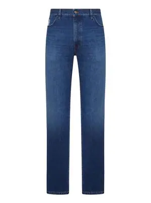 Zegna ZEGNA Vintage Stretch Denim Jeans Multicolor