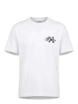 Off-White Stroke 2 Arrow Skate` T-shirt - Multicolor
