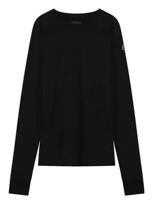 Moncler Rick Owens Cotton Sweater - Black