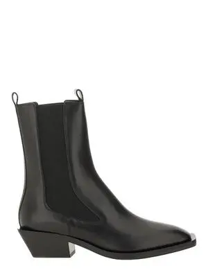AeydĒ Leather Chelsea Boot - Black