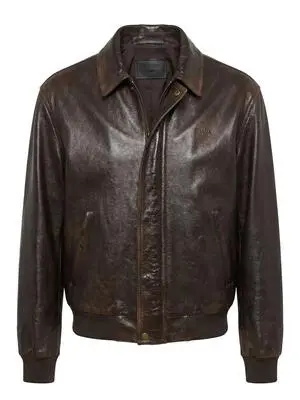 Prada Leather Jacket - Multicolor