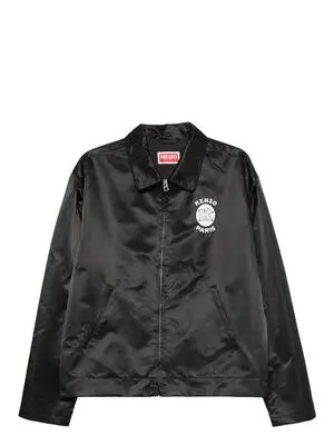 Kenzo Lightweight Satin Jacket - Black