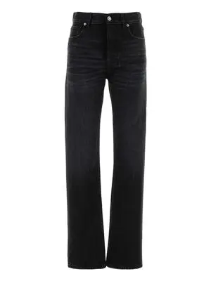 Fendi Cotton Denim Jeans - Black