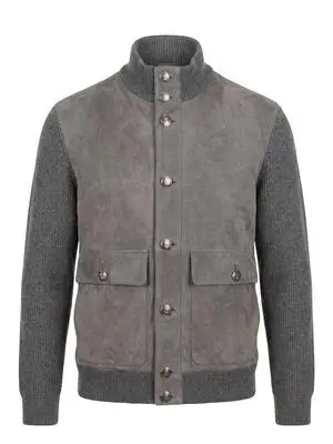 Brunello Cucinelli BRUNELLO CUCINELLI Leather Jacket Multicolor