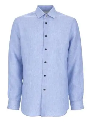 Paul Smith Linen Shirt - Blue