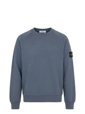 Stone Island Organic Cotton Fleece Sweatshirt - Multicolor