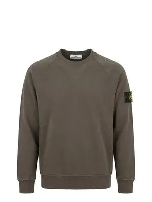 Stone Island Stone Island Men Organic Cotton Fleece Sweatshirt Multicolor