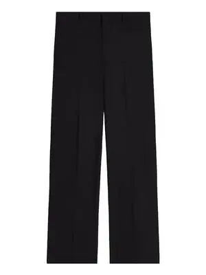 Celine Ethan Trousers In Mohair Wool - Black