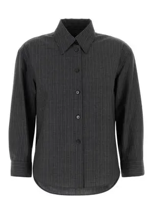 JIL SANDER JIL SANDER Striped Virgin Wool Shirt