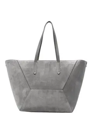 Brunello Cucinelli Grey Tote Bags - Gray