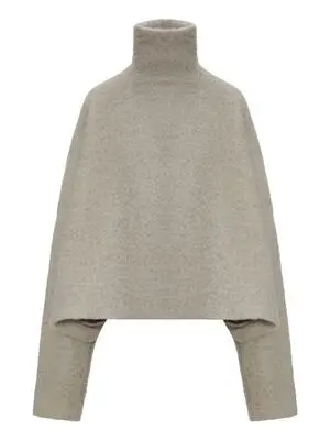 Rick Owens Wool Turtle-neck Sweater - Multicolor