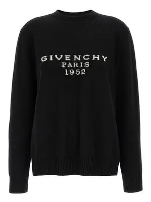 Givenchy Paris 1952 Wool And Cashmere Sweater - Black