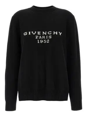 Givenchy Paris 1952 Wool And Cashmere Sweater - Black