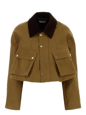 JW Anderson J.W. ANDERSON Cotton Jacket Brown