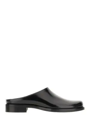 Saint Laurent Glossed Leather Loafers - Multicolor