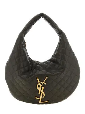 Saint Laurent Hobo Icare Shoulder Bag - Brown