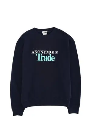 JW Anderson Anonymous Trade" Sweatshirt - Blue