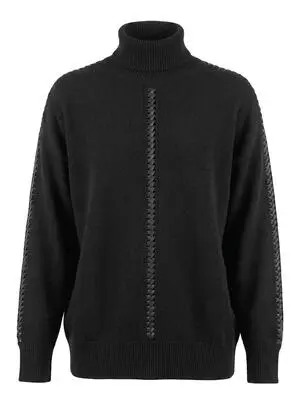 P.a.r.o.s.h Wool Turtleneck Sweater - Multicolor
