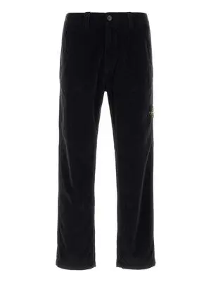 Stone Island Corduroy Pant - Black