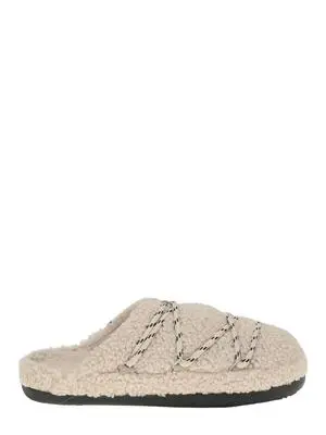 Moon Boot Teddy Slipper - Cream