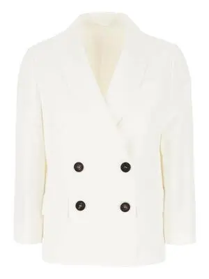 Brunello Cucinelli Double-breasted Blazer - Multicolor