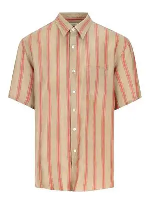 Saint Laurent Saint Laurent Neutrals Shirts Men Cream