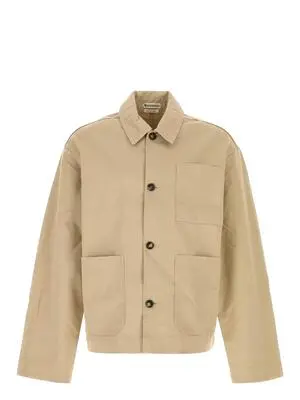 JW Anderson Cappuccino Cotton Jacket - Brown