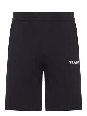 Burberry Cotton Shorts - Black