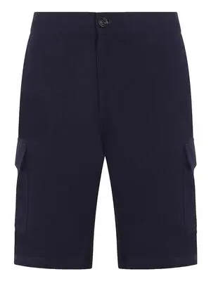 Brunello Cucinelli Jersey Cargo Bermuda Shorts - Multicolor