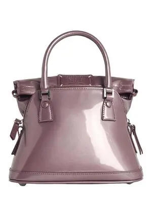 MAISON MARGIELA Micro 5ac Classique Bag - Purple