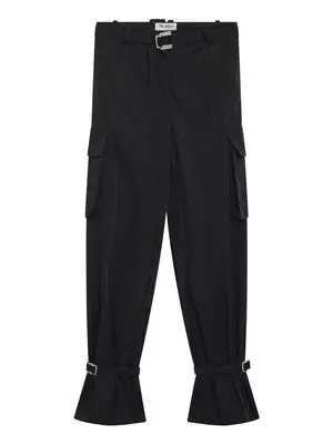 Attico Nylon Trousers - Black