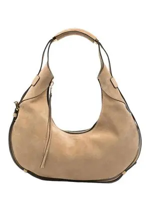 Moschino Handle Me Leather Shoulder Bag - Multicolor