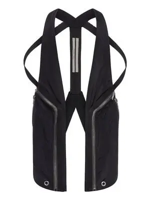Rick Owens Bauhaus Temple Vest - Black