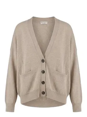 Brunello Cucinelli Cashmere Cardigan - Multicolor
